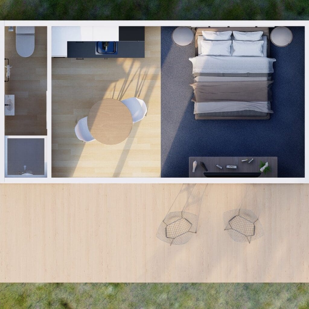 Self-Contained Cabins - Tiny Cabins to Buy in NZ | Tiny Home HQ